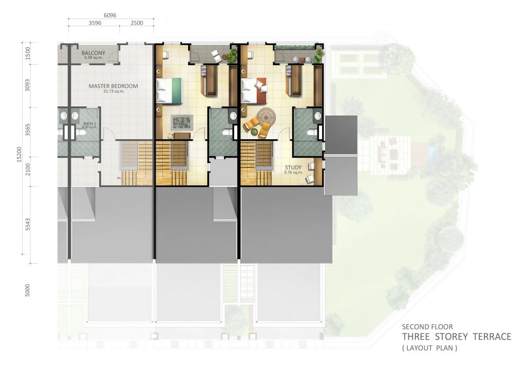 3-Storey Terrace – botanica-ct